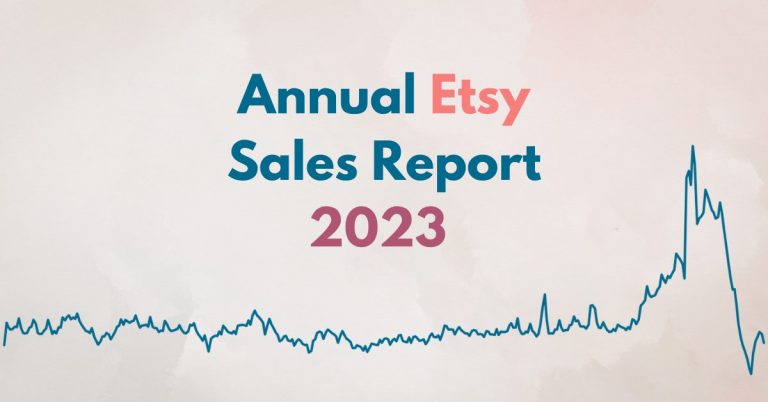 Annual Etsy Sales Report - 2023 - Koalanda Blog
